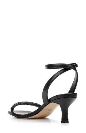 Badgley Mischka Charisma Kitten Heel Ankle Strap Sandal