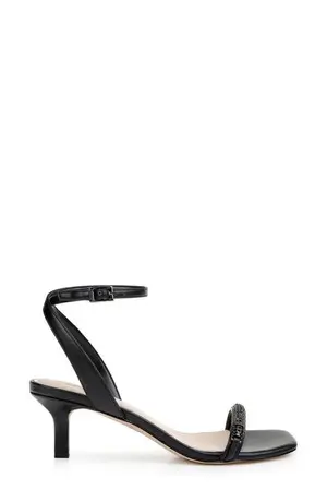 Badgley Mischka Charisma Kitten Heel Ankle Strap Sandal