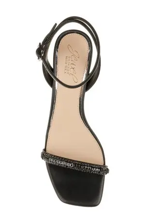 Badgley Mischka Charisma Kitten Heel Ankle Strap Sandal