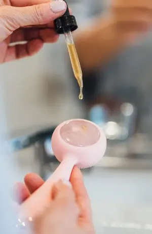 Pmd Pro Clean Facial Cleansing Device - Rose Quartz
