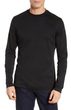 Robert Barakett Georgia Long Sleeve T-shirt - Black