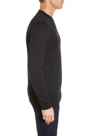 Robert Barakett Georgia Long Sleeve T-shirt - Black