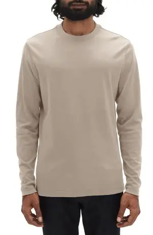 Robert Barakett Georgia Long Sleeve T-shirt Sand