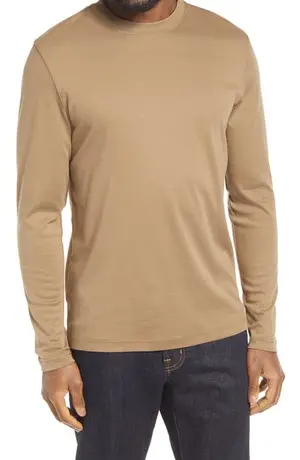 Robert Barakett Georgia Long Sleeve T-shirt Shitake