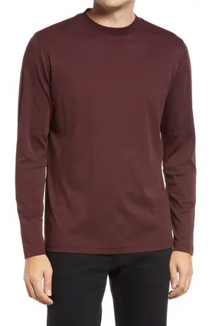 Robert Barakett Georgia Long Sleeve T-shirt Sonoma Red