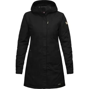 Fjallraven Kiruna Water Resistant Parka - Black