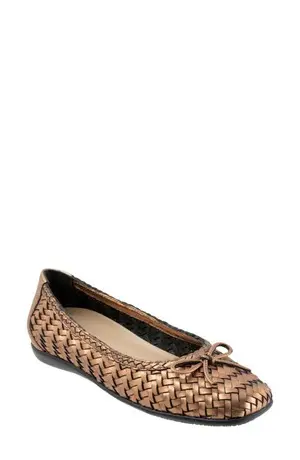 Trotters Gillian Flat - Bronze