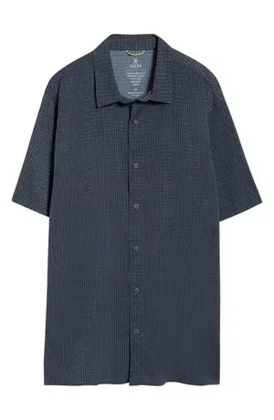 ROARK Bless Up Short Sleeve Button-up Shirt - Navy 2
