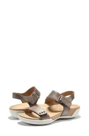 HALSA FOOTWEAR Dominica Sandal - Bronze Leather