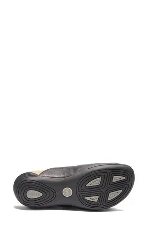 HALSA FOOTWEAR Strappy Slide Sandal - Black Waxed/embossed