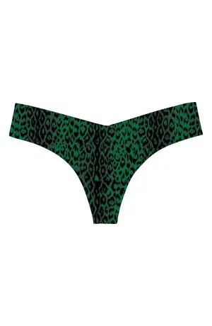 Commando Print Thong Jdj-jade Jaguar