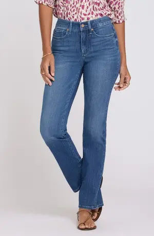 NYDJ Marilyn Straight Leg Jeans - Stardust Blue
