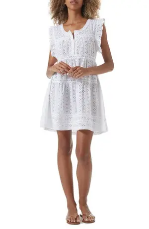 Melissa Odabash Rebekah Cover-up Dress - White