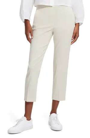 Theory Treeca Pull-On Pants Sand - E0s