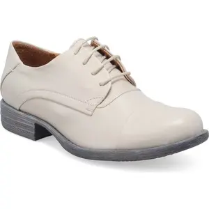 Miz Mooz Letty Oxford Flat - Cream