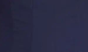 Staud Wells Cotton Stretch Poplin Fit & Flare Dress - Navy
