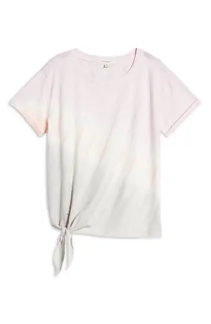 BEACHLUNCHLOUNGE French Terry Side Tie T-shirt