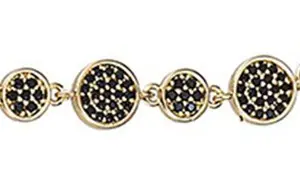 Ettika Triple Layer Y-necklace - Black