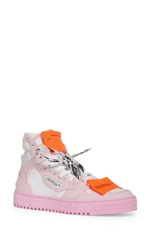 Off-White Off Court 3.0 High-Top Sneaker White/ Pink