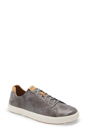 Olukai Lae'ahi Li 'ili Low Top Sneaker - Charcoal