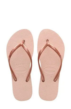 Havaianas Havaianas Slim Flatform Flip Flop Ballet Rose