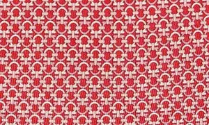 FERRAGAMO Gancini Print Silk Tie - F.rosso/ Rosa