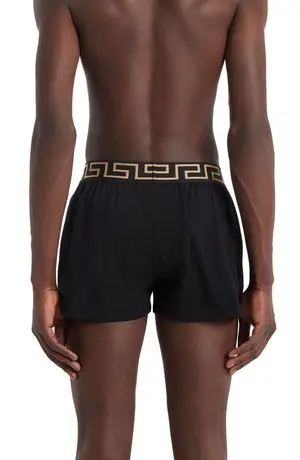 Versace Greca Border Boxers - Black