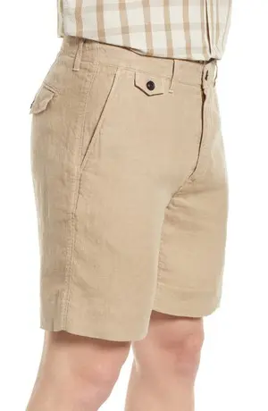 Billy Reid Moore Linen Shorts