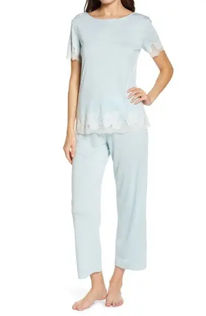 Natori NATORI Luxe Shangri-La Pajamas Ht. Delphinium