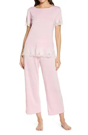 Natori NATORI Luxe Shangri-La Pajamas Ht. Rose Bloom