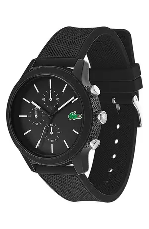 Lacoste 12.12 Chronograph Silicone Band Watch