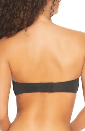 Felina Body Luxe Convertible Strapless Underwire Contour Bra - Black