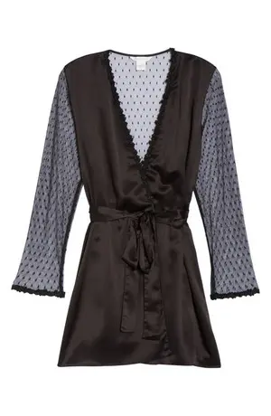 Flora Nikrooz Showstopper Robe - Black