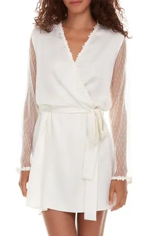 Flora Nikrooz Showstopper Robe - Ivory