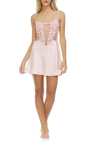 Flora Nikrooz Showstopper Chemise Pink