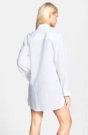 Tommy Bahama Boyfriend Shirt Cover-up