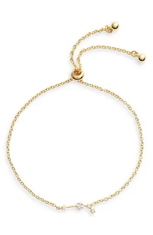 Sterling Forever Zodiac Constellation Bracelet - Gold Aries