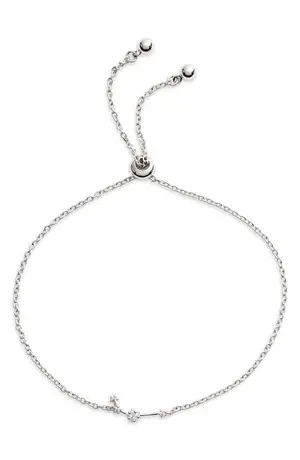 Sterling Forever Zodiac Constellation Bracelet - Silver Aries