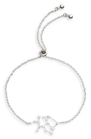 Sterling Forever Zodiac Constellation Bracelet - Silver Sagittarius