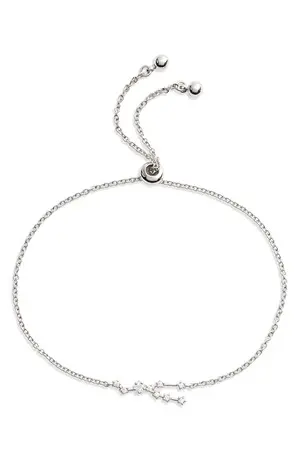 Sterling Forever STERLING FOREVER Zodiac Constellation Bracelet Silver Taurus