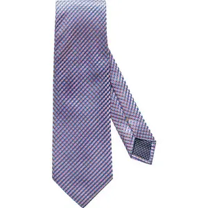 Eton Microdot Silk Neck Tie - Pink