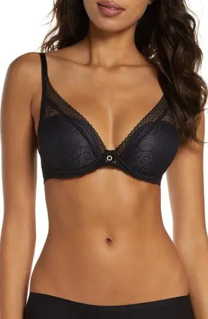 Chantelle Festivite Underwire Contour Bra - Black