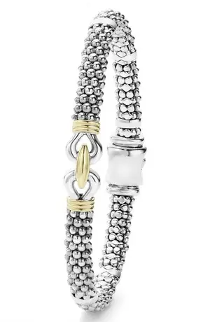 Lagos Derby Fluted Two-tone Rope Bracelet