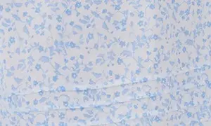 Eileen West Long Sleeve Nightgown - Blue Prt