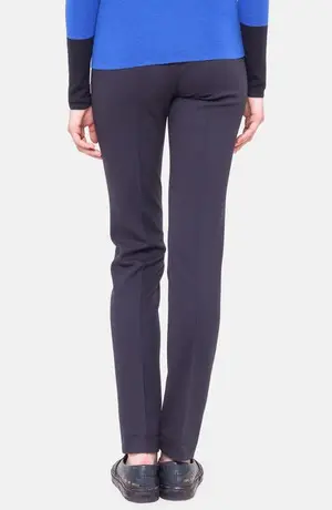 Akris Stretch Jersey Slim Pants - Navy