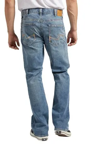 SILVER JEANS CO. Craig Relaxed Fit Bootcut Jeans