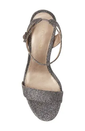 Pelle Moda Moira Sandal - Pewter Suede