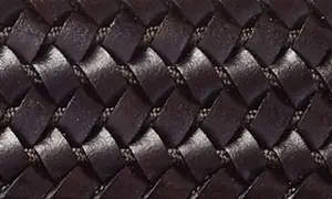 Torino Woven Leather Belt - Brown
