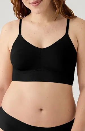 TRUE & CO True Body Lift Full Cup Triangle Bra - Black