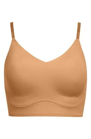 TRUE & CO True Body Lift Full Cup Triangle Bra Bronzed